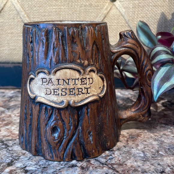 Vintage | Dining | Vintage Painted Desert Mug | Poshmark